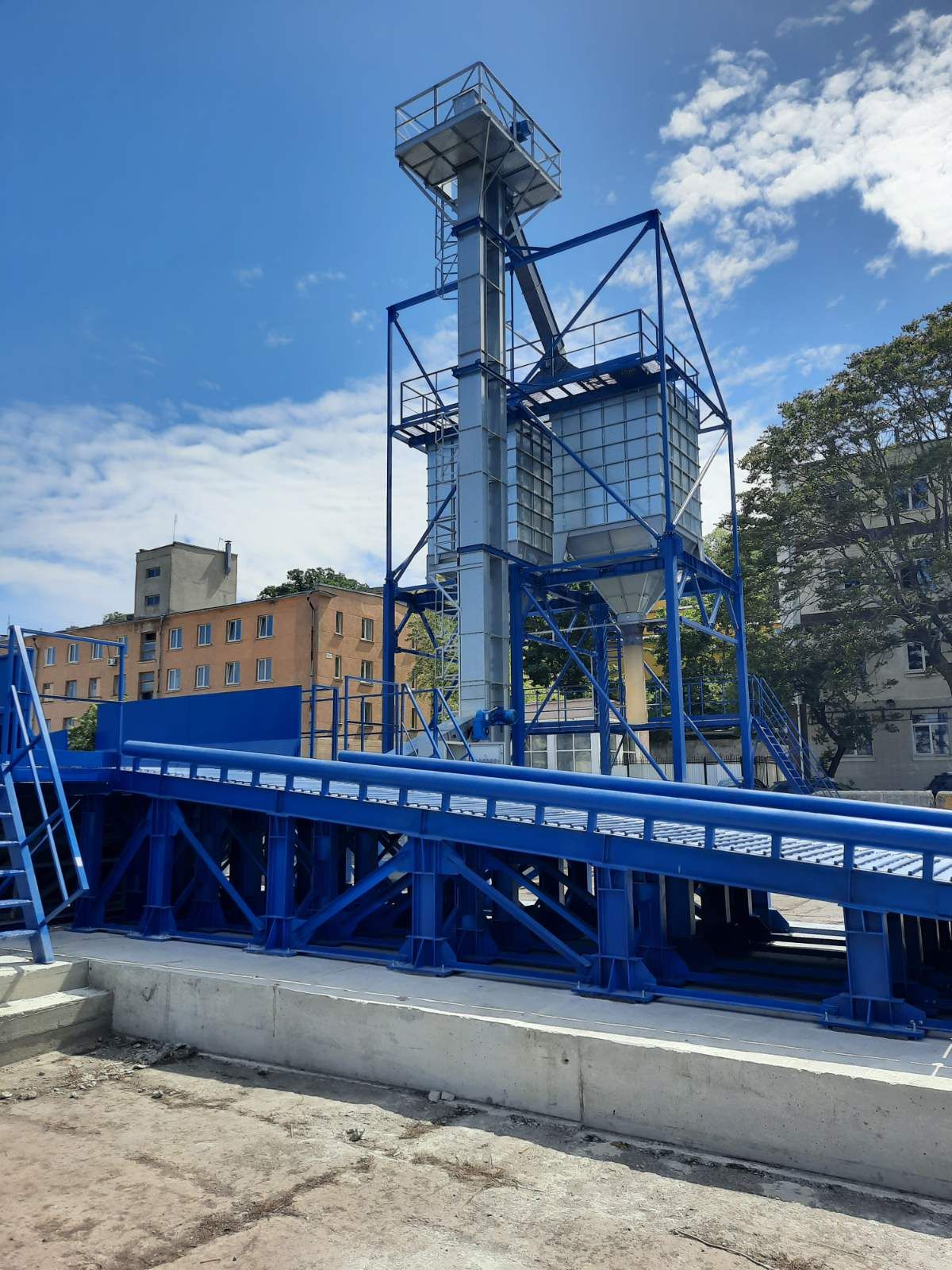 Компанія Grain Capital виконала проєкт перевантаження потужністю 200 тонн зерна на годину ...