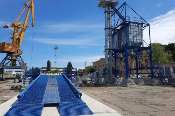 Компанія Grain Capital виконала проєкт перевантаження потужністю 200 тонн зерна на годину ...